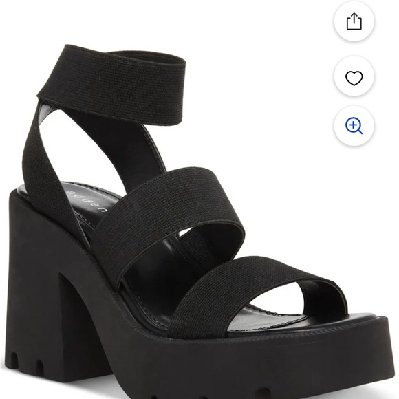 Madden Girl Black Sandals